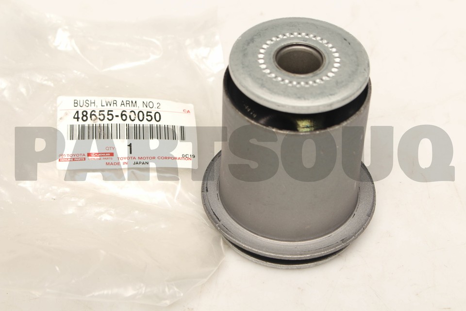 4865560050 Genuine Toyota BUSH, FRONT LOWER ARM, NO.2, RH/LH 48655 ...