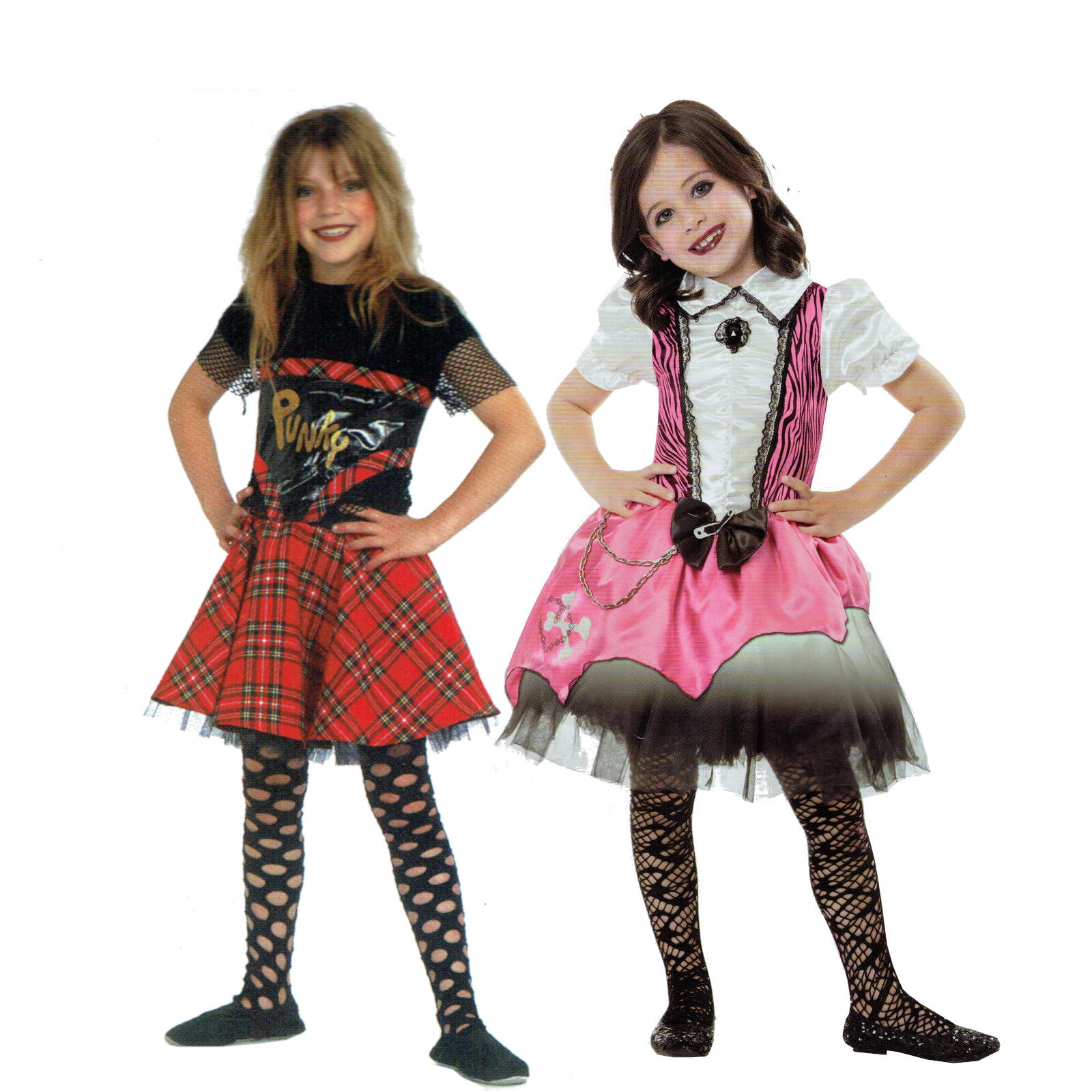 Punk Girl Punkgirl Punker Rocker Punky Punkerin Rockerin Rock Kostüm ...