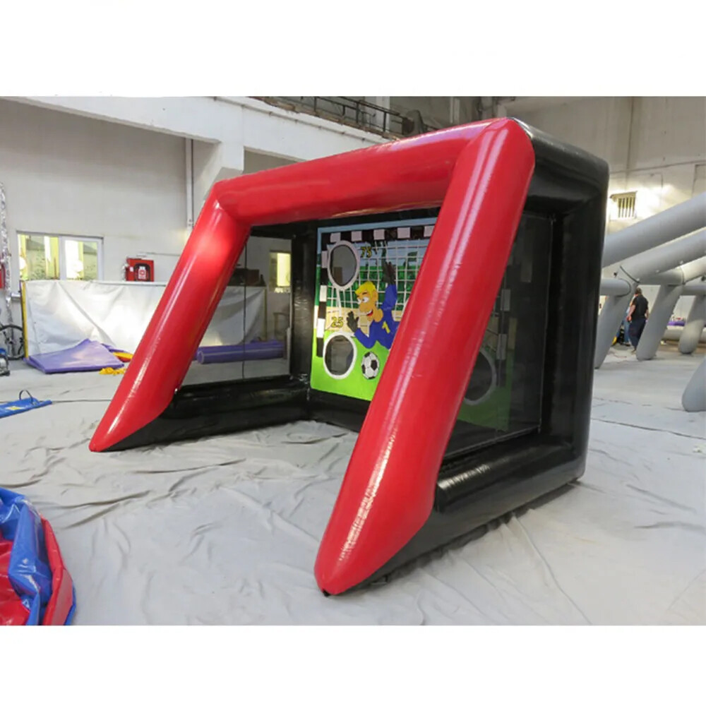 Inflatable Football Soccer Penalty Shoot Gate Football Kick Goal ...