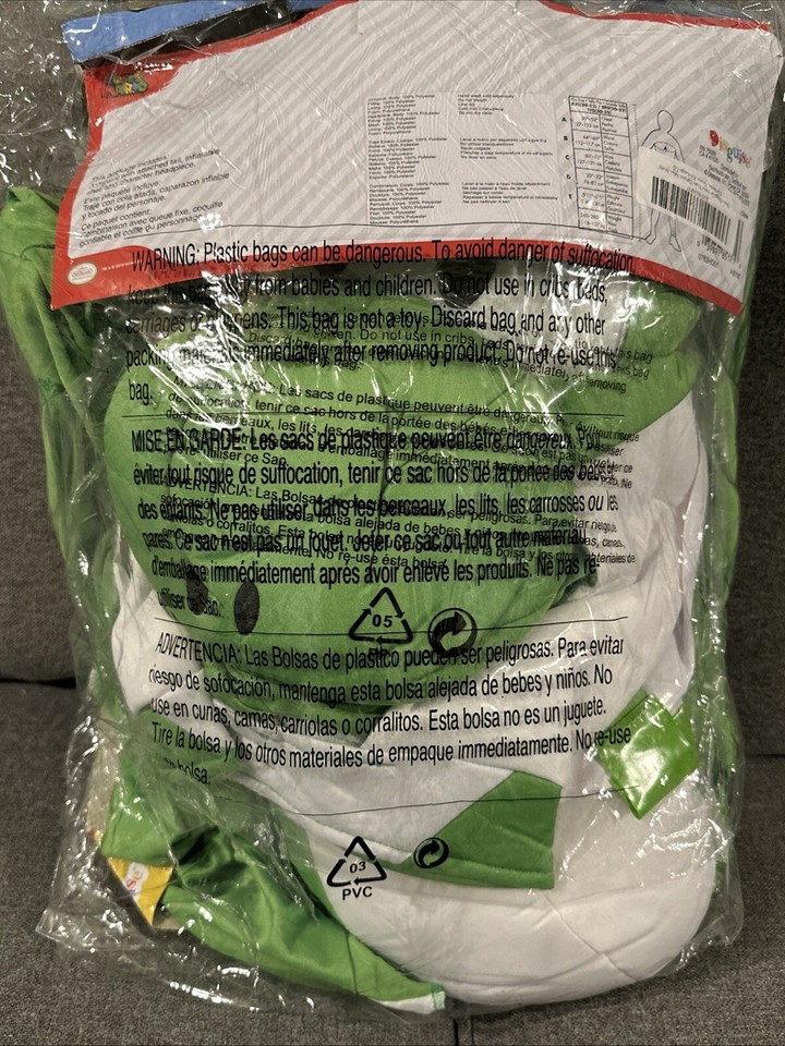 Disguise Super Mario Brothers Yoshi Deluxe Adult Costume With Shell ...