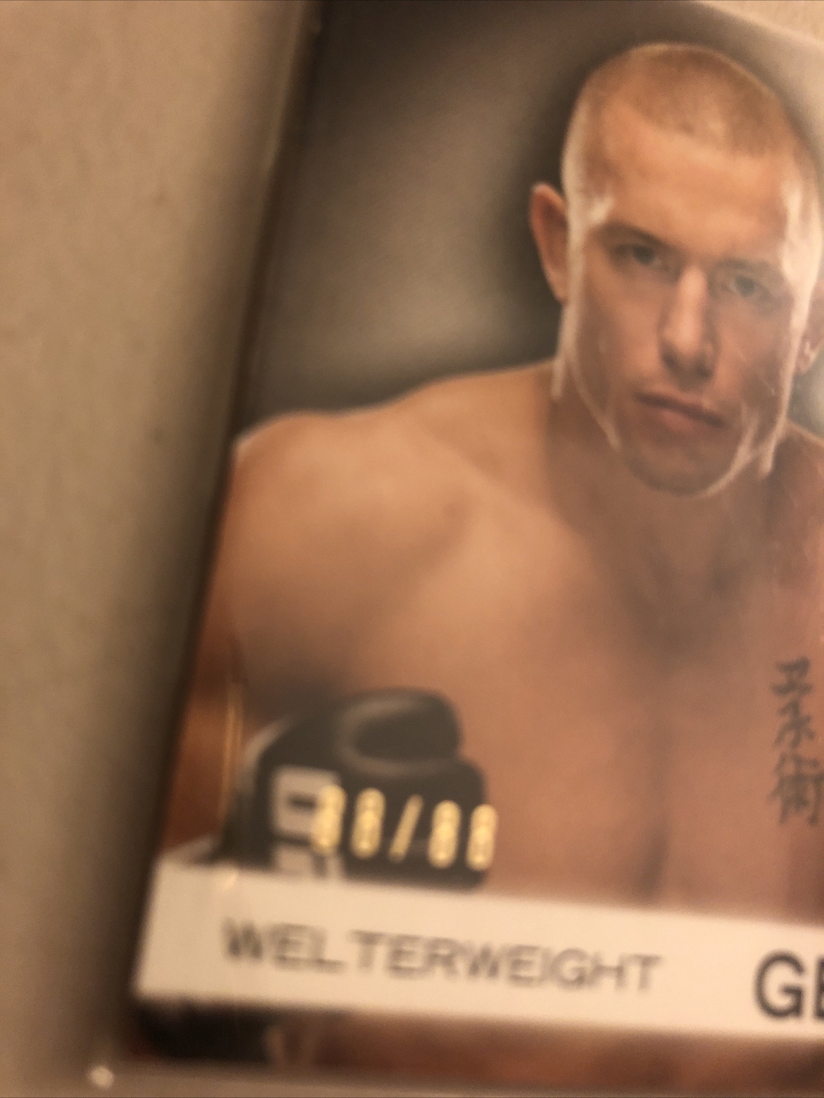 2012 Topps UFC Knockout Georges St-Pierre GSP Relic 88/88 | eBay