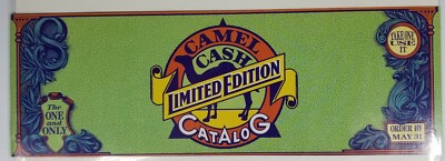 CAMEL CASH Limited Edition CATALOG #1, RJRTC Cigarettes, 1991, C-Notes ...