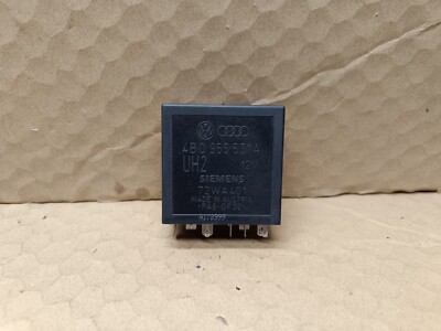 Audi VW Black-377 Control Unit Wiper Washing Relay Module 4B0955531A ...