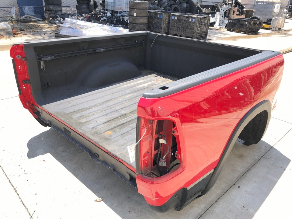 2019-2025 DODGE RAM 1500 5'7" BOX BED W/FLARES | FLAME RED (PR4) OEM ...