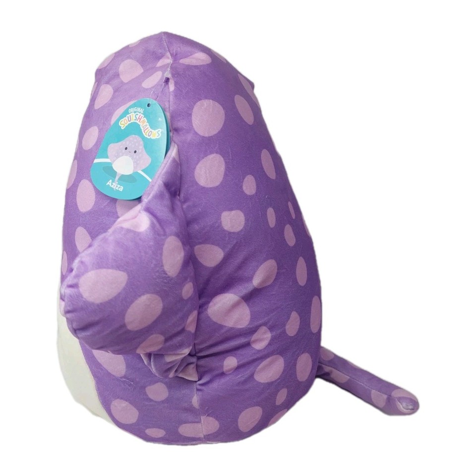 Squishmallows: AZIZA the Spotted Stingray 14" Plush Stuffed Toy ...