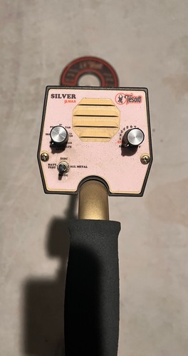 Vintage Tesoro Silver UMAX Metal Detector EXCELLENT CONDITION! VLF ...