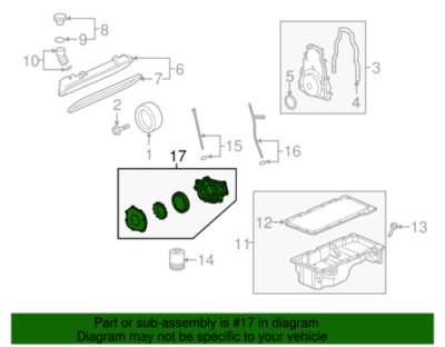 GM Oil Pump 12710303 | eBay