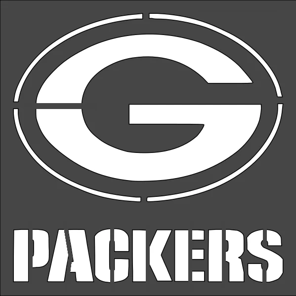 Packers G Logo Stencil