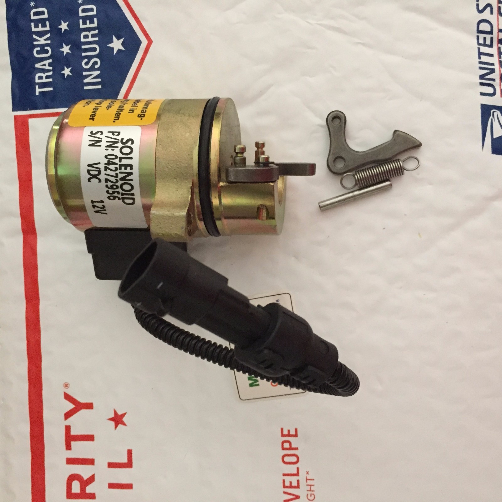 04272956 FITS BOBCAT 6686715 Shut Off Solenoid 863 864 873 883 Diesel ...