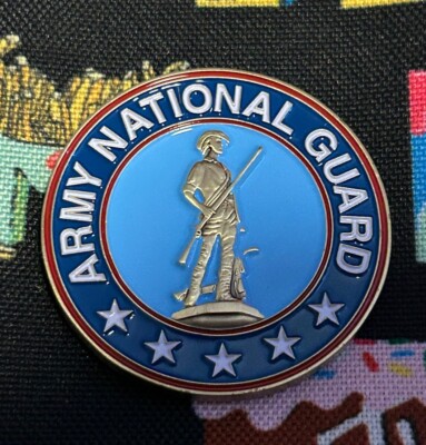 Army National Guard Challenge Coin Free Shipping Look! | eBay