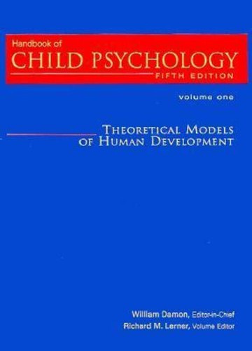 Theoretical Models of Human Development Hardcover William Damon ...