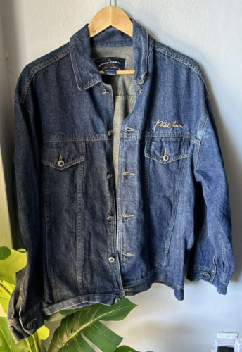 Phat Farm Denim Jacket Men's 2xl - Gem Phat Farm Denim Jacket Men's 2xl - Gem