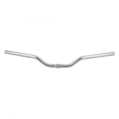 Sunlite MTB/City Handlebar 25.4 mm Clamp 27.5in Width 3in Rise Silver ...