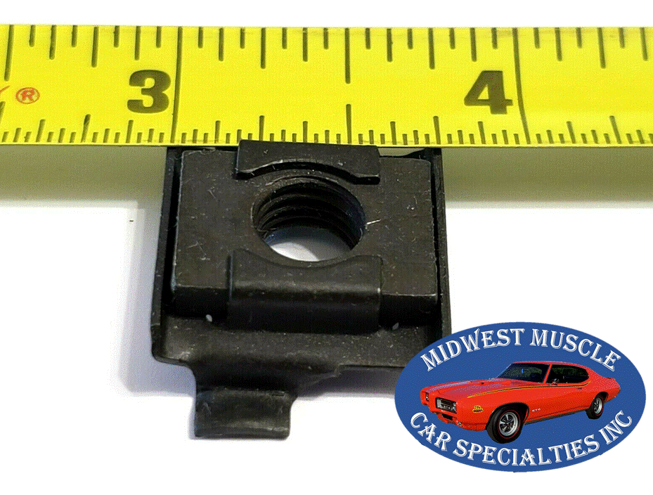 Fender To Rocker Square Cage Nut & Bolt Ford Mustang Fairlane Cougar ...