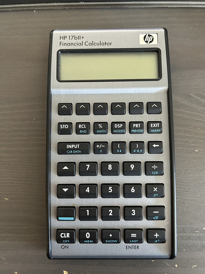 HP 17bII+ Financial Calculator 808736628204 | eBay
