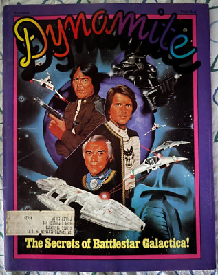 Dynamite Magazine Battlestar Galactica Cover Vol. 2 No. 5 November 1978 ...