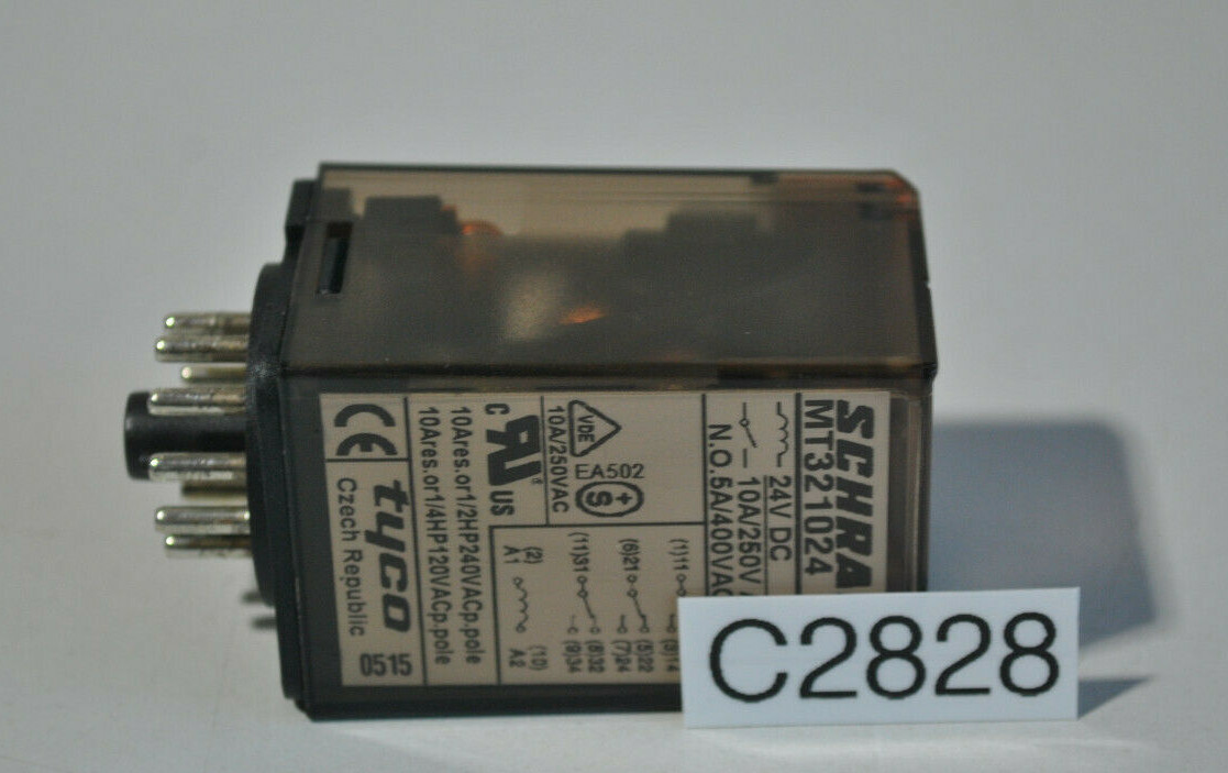 Schrack MT321024 Schrack Components Relais 24VDC (C2828-R13) | eBay