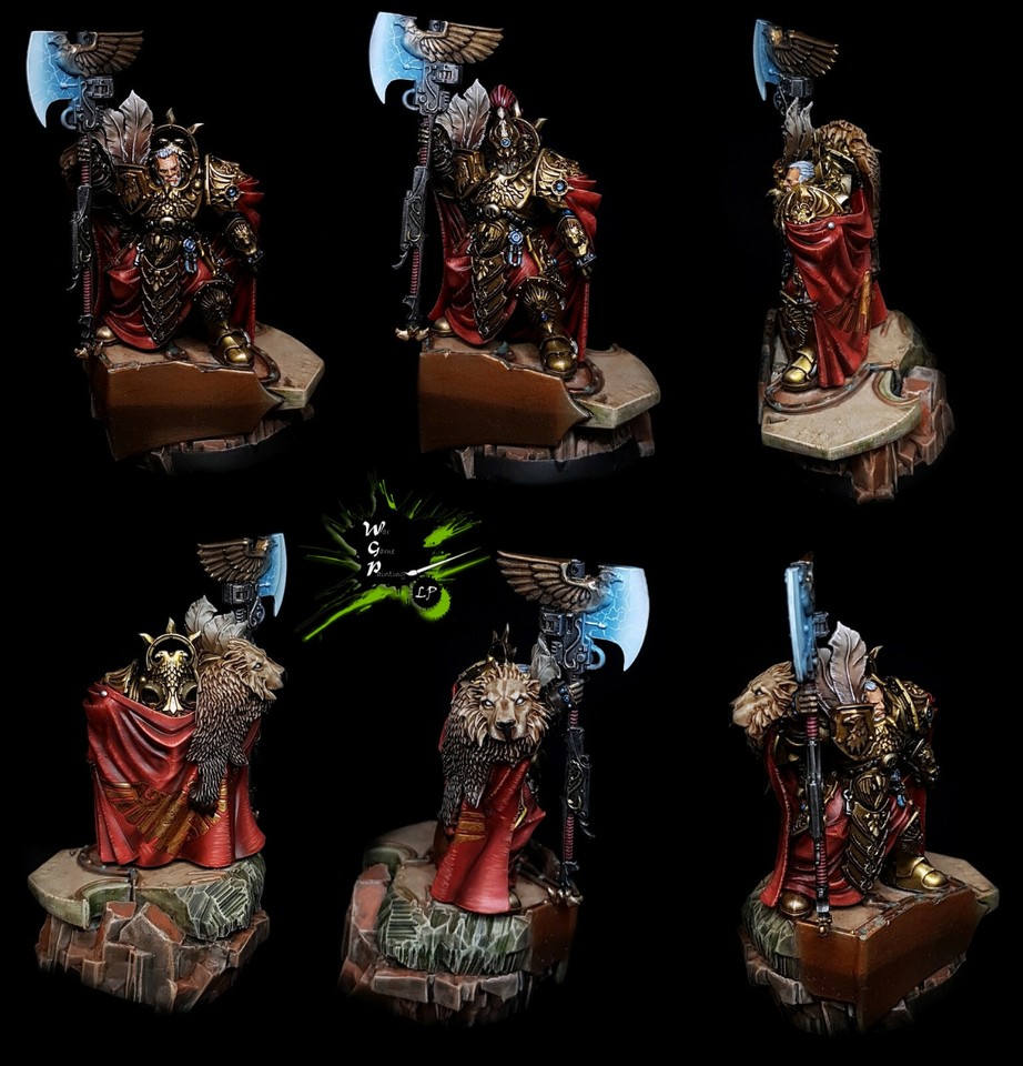 Iron Father Feirros Primaris Iron Hands Commission Superbly Painted ...