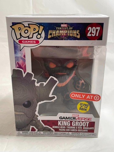 King Groot #297 Funko Pop! Target Exclusive Glow in the Dark New in box ...