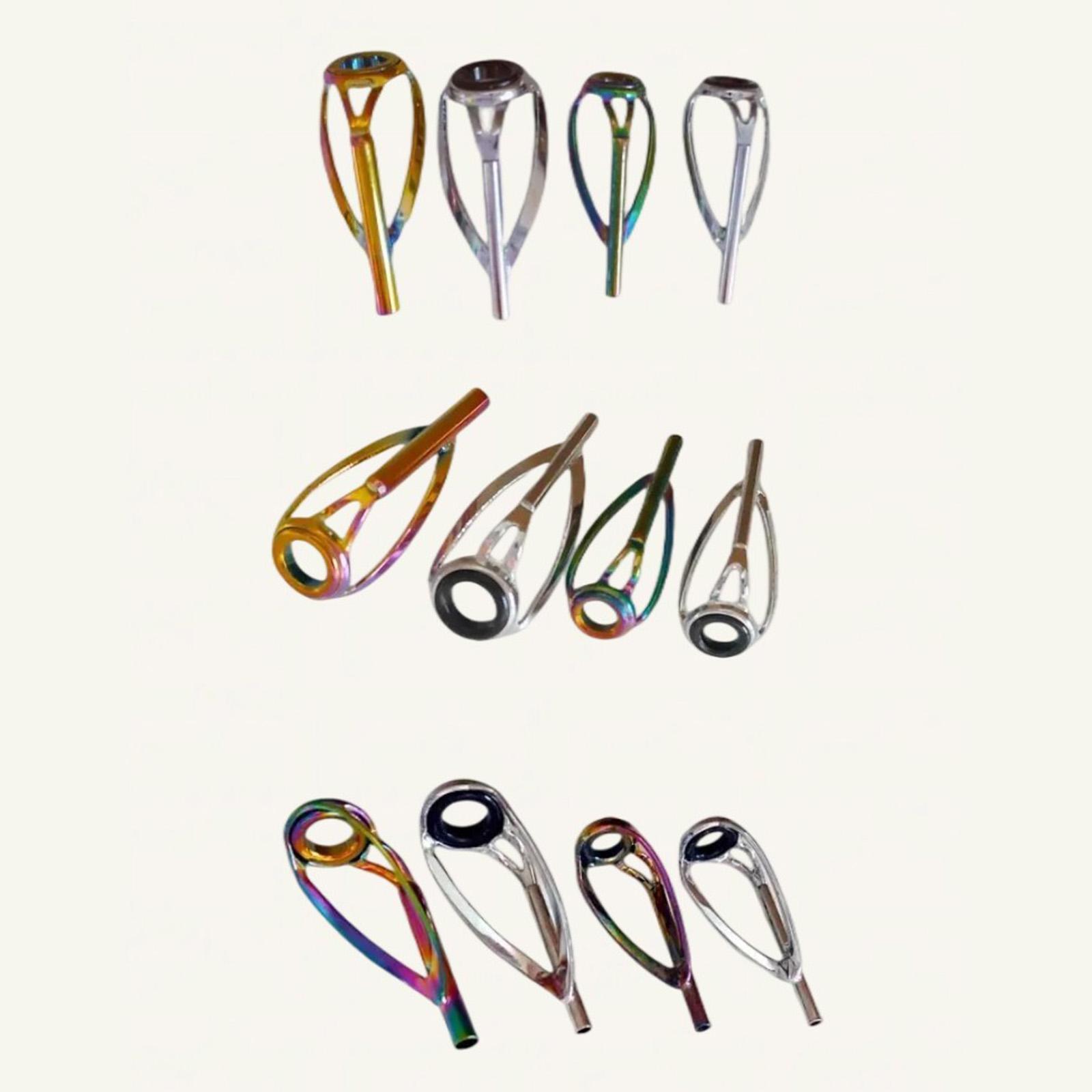 2X Fishing Rod Guide Ring Sturdy Bait Casting Rod Accessories Pole ...