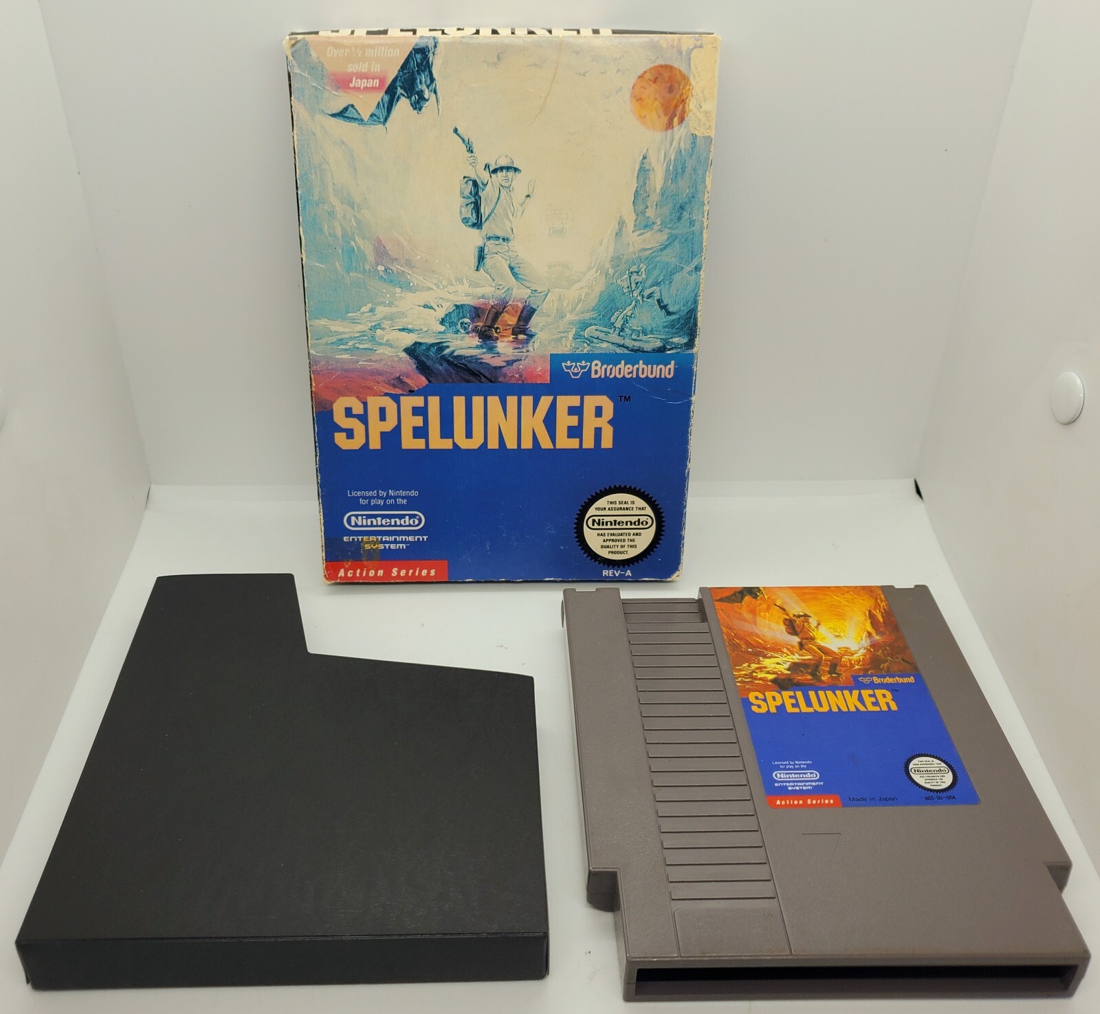 Spelunker (Nintendo Entertainment System, 1987) -Box + Broken Game 🔥 | eBay