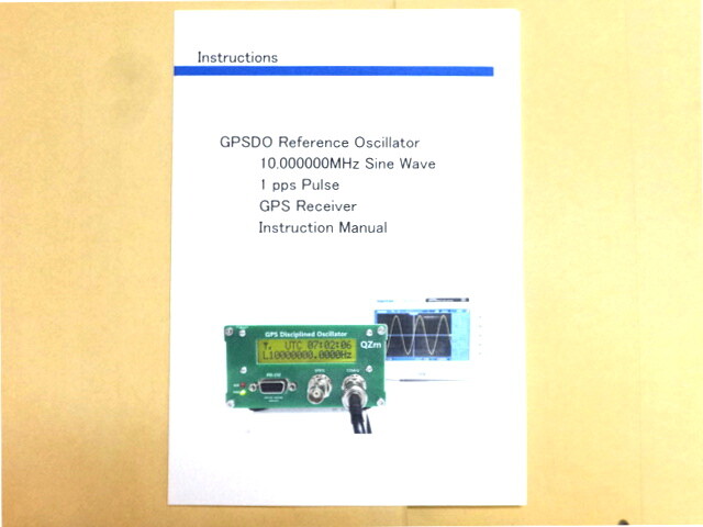 ♪10MHz 2 Output Holdover Function GPSDO Master Clock GPS Disciplined ...