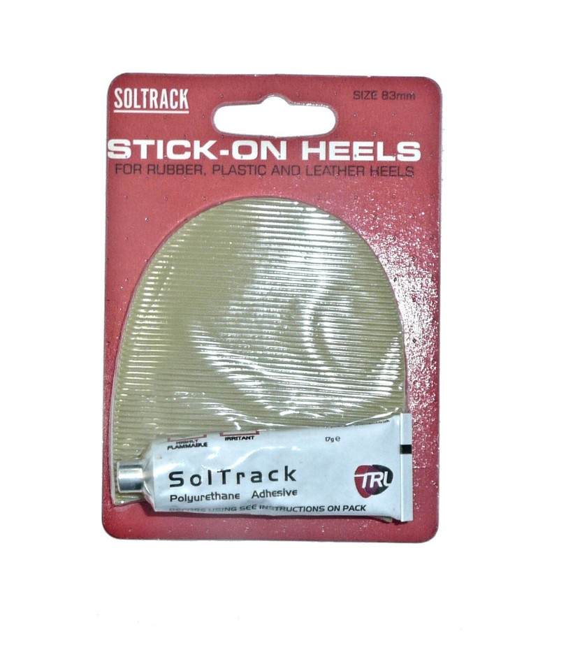 Soltrack Shoe Repair Kit includes Glue, Scrapper and Sand Heels Ladies ...