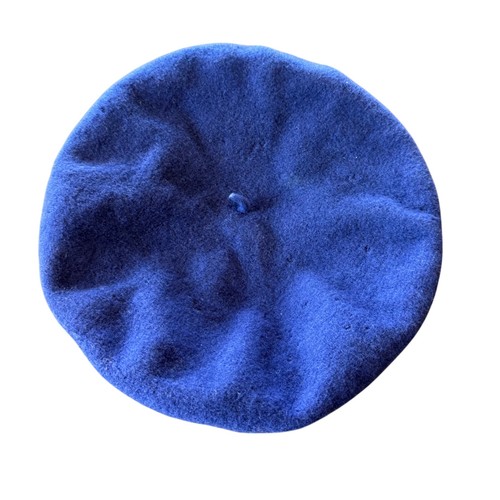 Wool Basque Beret Hat Vintage Style Soft Warm Solid Color Retro Fashion ...