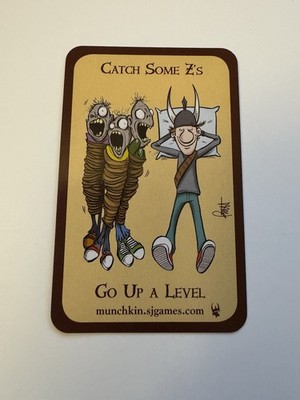 Catch Some Z’s Munchkin Promo Steve Jackson Games SJG | eBay