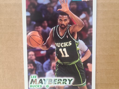 1993 Fleer #120 Lee Mayberry Milwaukee Bucks 11 | eBay