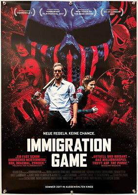 IMMIGRATION GAME original Kino Plakat A1 gerollt 2017 | eBay.de