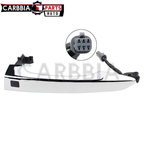 For Front Left Outside Door Handle 17-20 Elantra Sedan W/ Smart 82651 ...