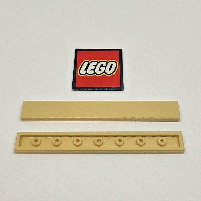 LEGO 1x8 Tiles (Packs of 8) - Choose Tile Colour covers 8x8 - Design ...