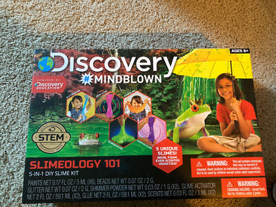 DISCOVERY MINDBLOWN SLIMEOLOGY 101, 5 IN 1 SLIME KIT | eBay