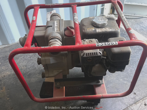 2016 Multiquip QP2TH Portable 2" Water Pump Honda GX160 4.8 hp bidadoo ...