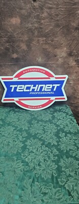 Vintage New Old Stock Technet Automotive Sign | eBay