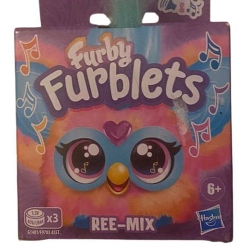 New! Hasbro Furby Furblets "Ree-Mix" Mini Electronic Plush Toy 4+ Years ...