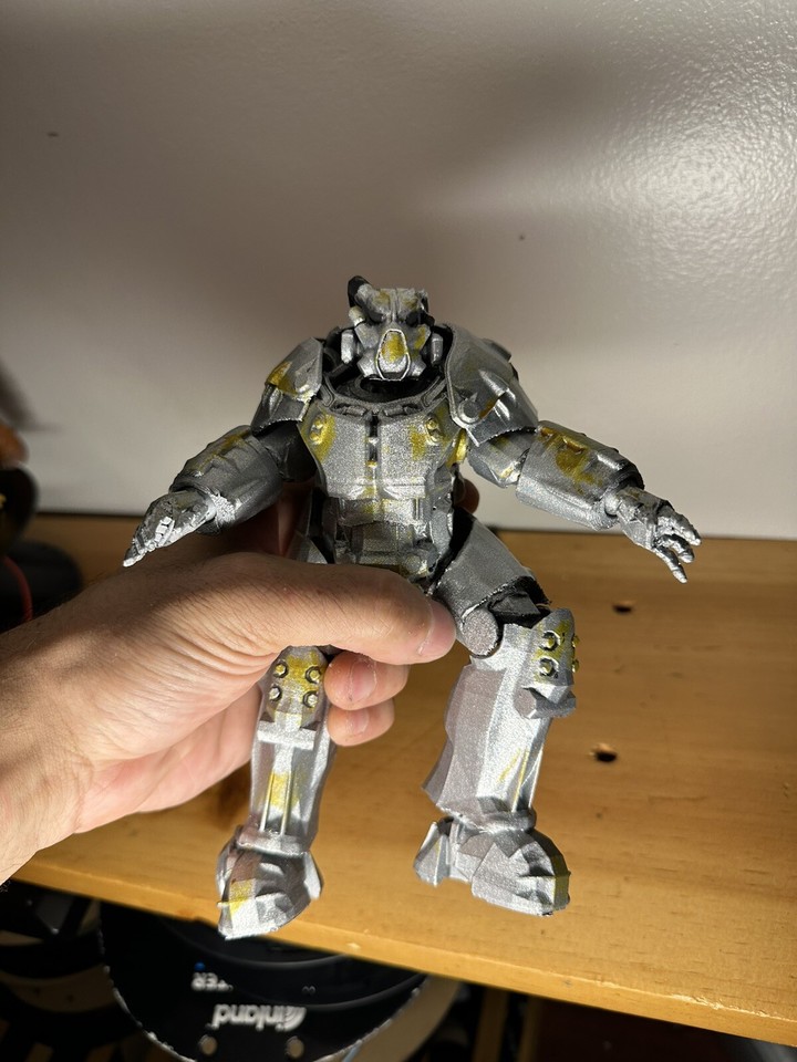 fallout x-01 power armor Figure 15” Tall | eBay