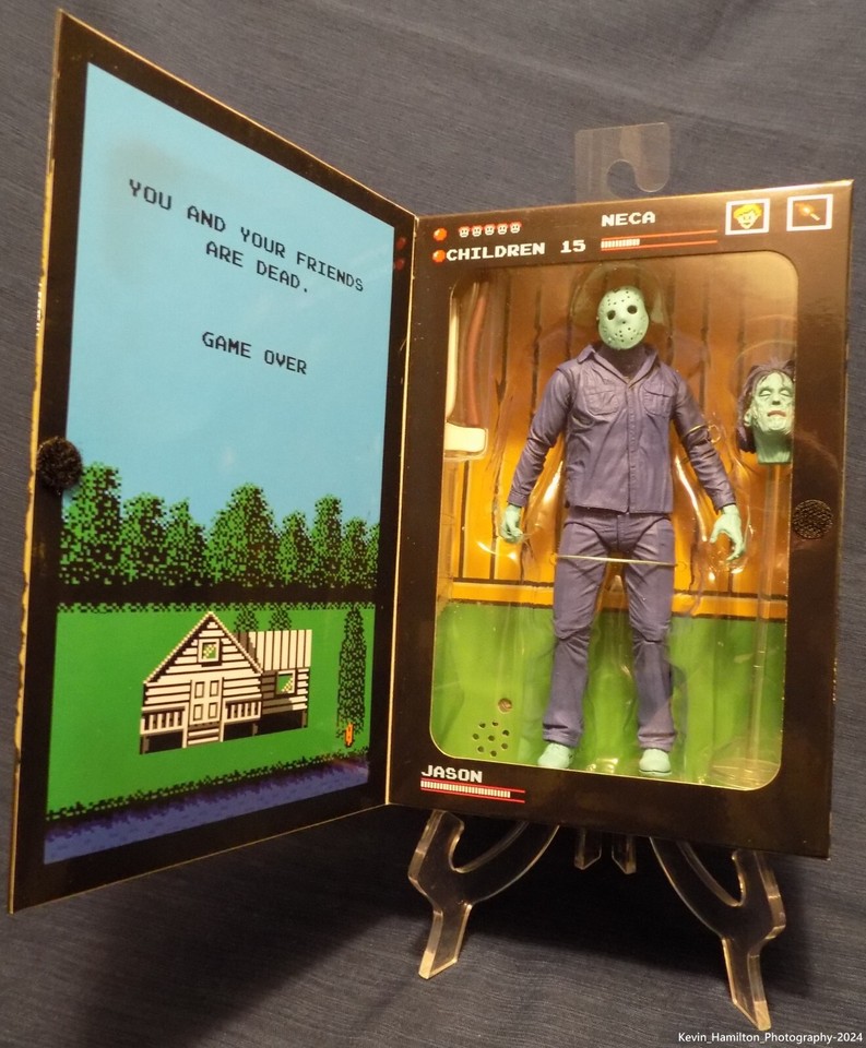 NECA Ultimate: NES Jason Voorhees Action Figure (Friday the 13th, video ...