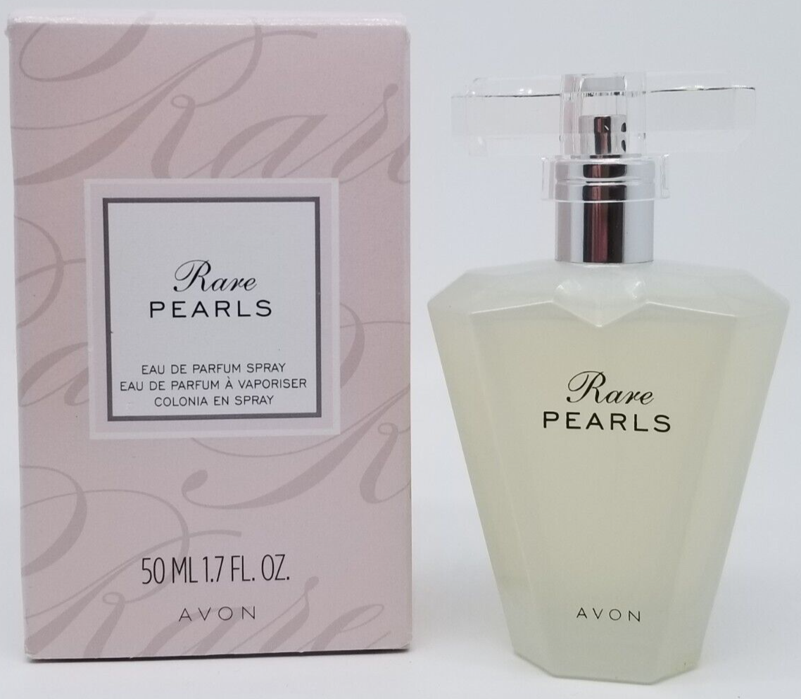 NEW Vintage Avon Rare Pearls Perfume Eau De Parfum Spray 2015 1.7 fl oz ...