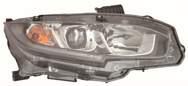 Headlight Assembly Fits Honda Civic 317-1180r-ac2 33100tbaa01 Ho2503173 ...