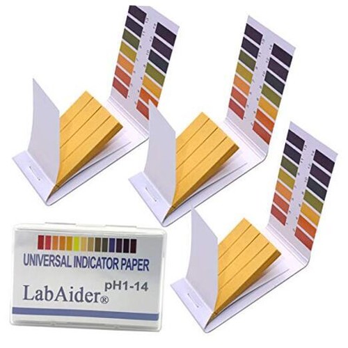 3 Pack pH.1-14 Test Paper Extensive Test Paper Litmus Test 4 Count ...