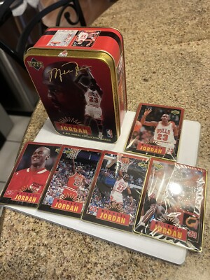 Upper Deck Michael Jordan Tribute Set of 5 Embossed Metal Cards | eBay