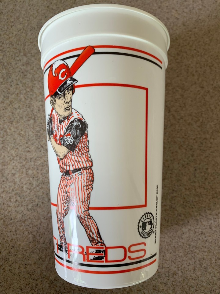 Cincinnati Reds Complete Set of 5 2002 Collector Series Large Plastic ...