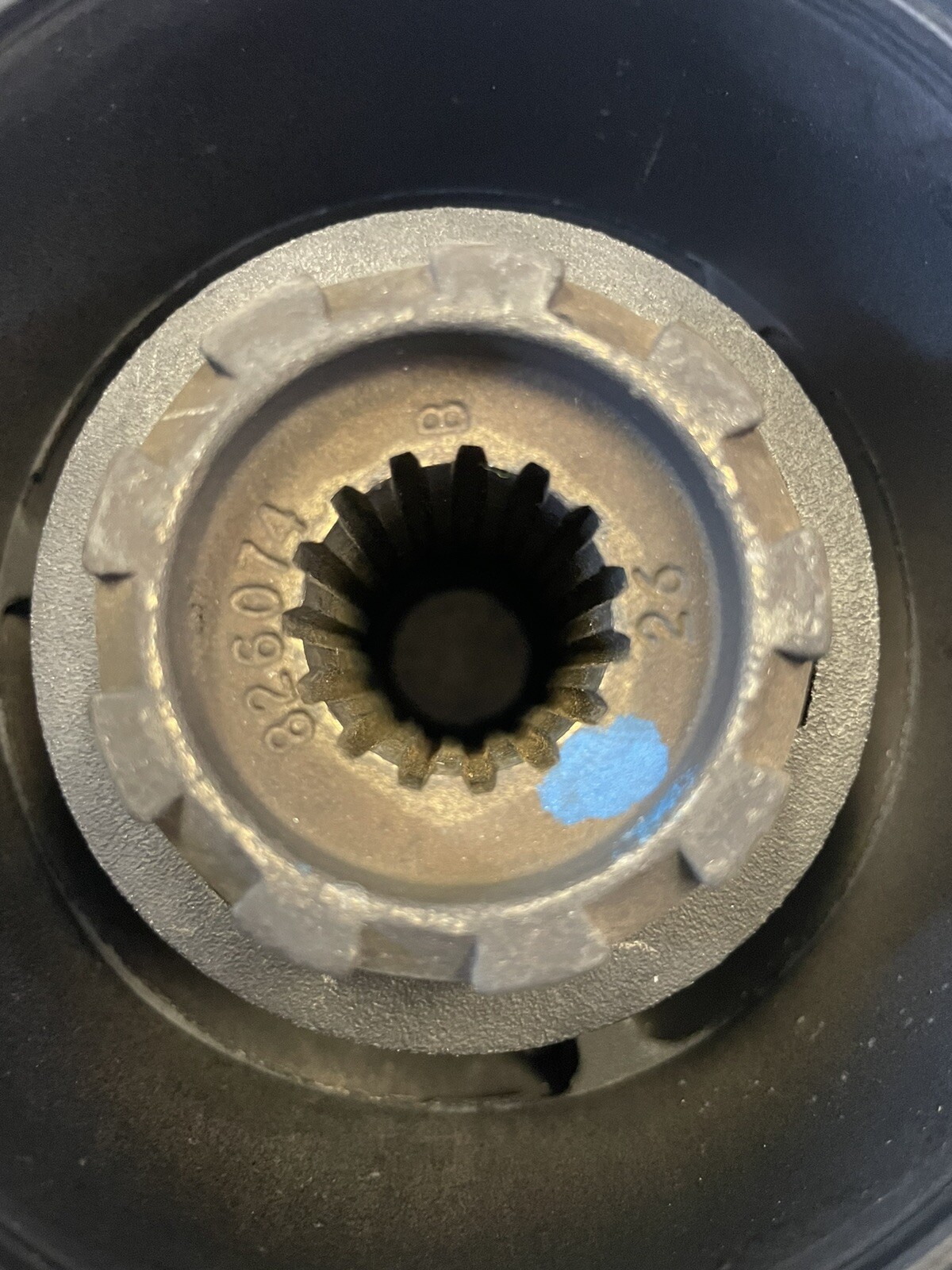 Propeller 15.25"X15P 3 Blade Right Rotation Prop with Mercury Sleeve ...