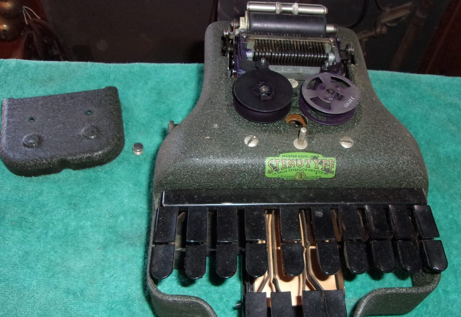 ANTIQUE TYPEWRITER STENOTYPE COURT RECORDING IN CASE 1933 | eBay