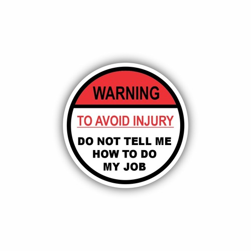 To Avoid Injury, Hard Hat, Tool Box, Sticker Decal | eBay
