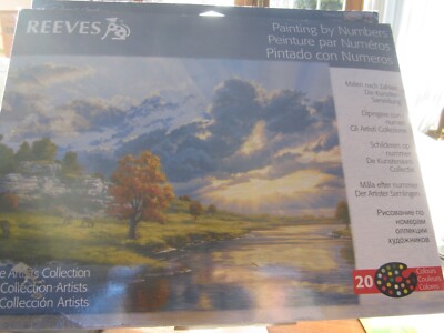 Reeves Painting by Number, Artist Collection SUNRISE PBNACL8 New open ...
