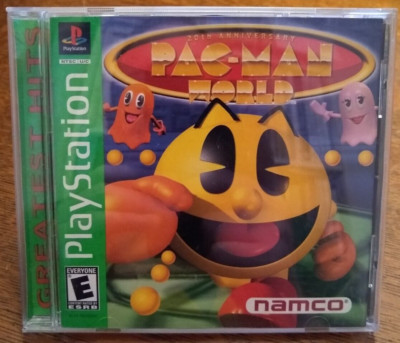 PAC-MAN WORLD 20TH ANNIVERSARY Sony PlayStation 1 COMPLETE Registration ...