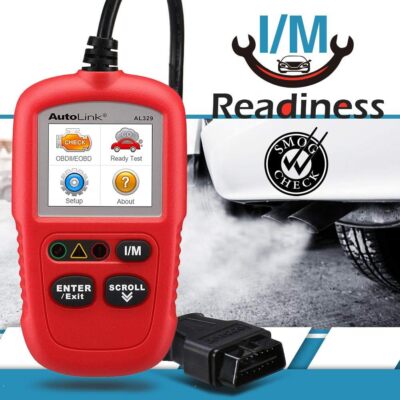 New Autel Autolink AL329 OBD II Code Reader Scanner Diagnostic Tool ...